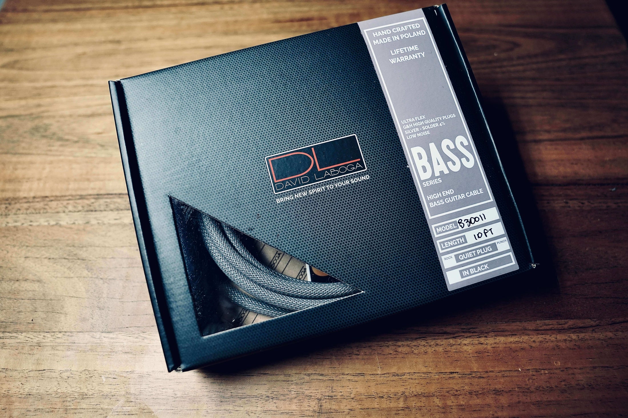 David Laboga - BASS Series directional - Bass Lead Cable